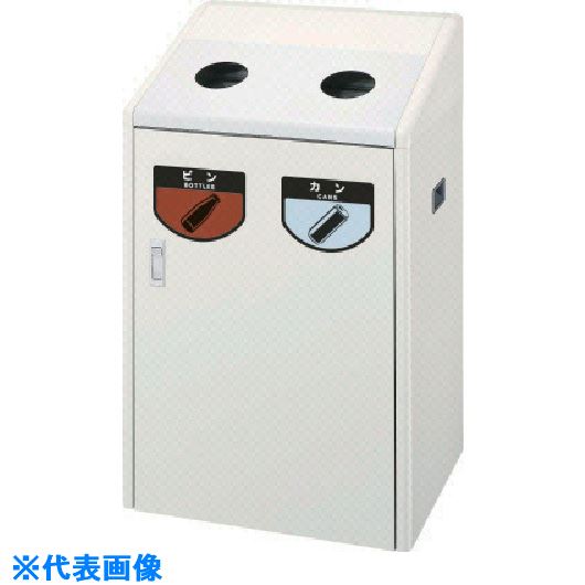 オレンジブック トラスコ中山　TRUSCOコンドル 屋内用屑入れ リサイクルボックスRB−K500 W 〔品番:YW125LID〕[ 注番:7361319]特長●屋内用分別くず入れです。●高さ調整ができるアジャスター付です。●ポリ袋30Lが...