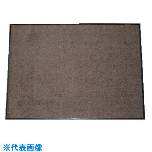 オレンジブック トラスコ中山　TRUSCOコンドル 屋内用ホコリ落し用マット ロンステップマット#15 900mm×1500mm R5BR ブラウン 〔品番:F115〕[ 注番:7365250]特長●かさ高ナイロン糸を使用しています。●あら...