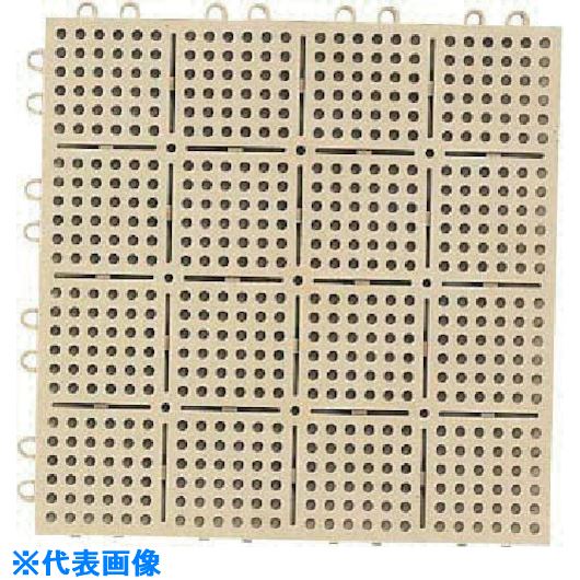 オレンジブック トラスコ中山　TRUSCOコンドル ジョイントスノコ ロイヤルソフト 本駒 ベージュ 〔品番:F138HK〕[ 注番:7368097]特長●抗菌・防カビ加工で衛生的です。用途●水切りスノコに。仕様●色：ベージュ●サイズ長辺(...