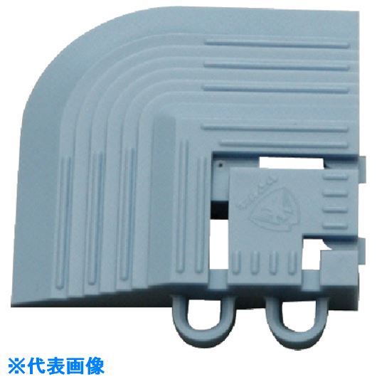 オレンジブック トラスコ中山　TRUSCOコンドル 素足スノコ コーナー 青 黒 〔品番:F163FC〕[ 注番:7368879]特長●ブロック形状で、カットしやすくサイズの調整が簡単です。●ソフトで水切りがよく、素足でもべたつきません。●...