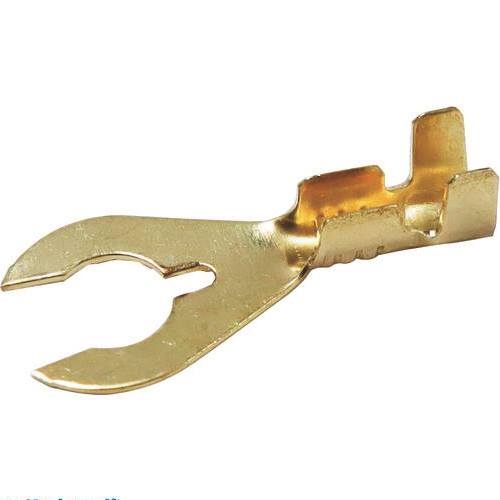 オレンジブック トラスコ中山　TRUSCOロブテックス 電装タ−ミナル(100個入) FQ15 〔品番:FQ15〕[ 注番:7508026]特長用途●電装圧着工具用アクセサリー。仕様●クワ型端子φ5　0.5〜1.25mm［［の2乗］］仕様2...