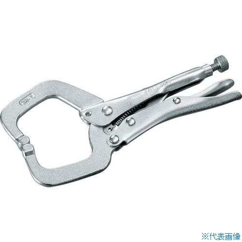 オレンジブック トラスコ中山　TRUSCOロブテックス バイスプライヤー C型 165mm 〔品番:VC150N〕[ 注番:7509201]特長●口開きが広くアゴが深いのでアングル・チャンネル鋼の仮止めに最適です。●アングル・チャンネル鋼の...