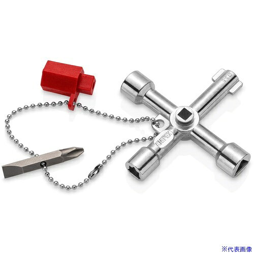 オレンジブック トラスコ中山　TRUSCOKNIPEX 001103 コントロールキャビネットキー 全長76mm 〔品番:001103〕[ 注番:7521006]特長●一般的なキャビネットや遮断システムの開閉に便利なキーセットです。●建物内...