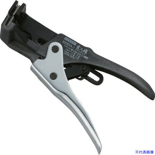 オレンジブック トラスコ中山　TRUSCOVESSEL VA線ストリッパー No.3200VA-1(VVF/EM-EEF用) 〔品番:3200VA1〕[ 注番:7545151]特長●エコ電線(EM-EEF)も軽い力できれいに剥ぎ取りできます...