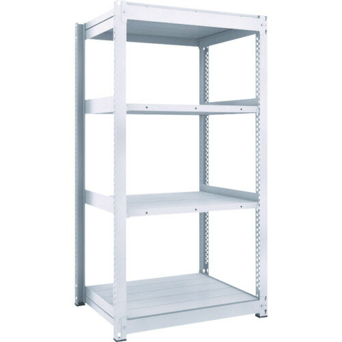 オレンジブック トラスコ中山　TRUSCOTRUSCO TUG型中量棚600kg単体型 1255X626XH1800 4段 〔品番:TUG60064L4〕[ 注番:7559801]特長●完全ボルトレス構造のため、工具なしで組み替え・段替えが...