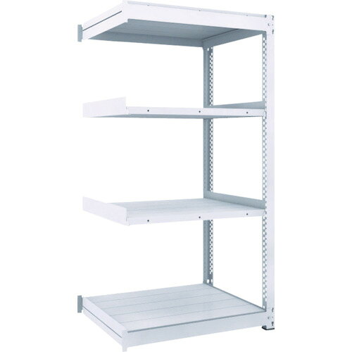 オレンジブック トラスコ中山　TRUSCOTRUSCO TUG型中量棚600kg連結型 1200X926XH1800 4段 〔品番:TUG60064Z4B〕[ 注番:7559852]特長●完全ボルトレス構造のため、工具なしで組み替え・段替え...