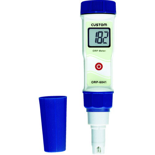 オレンジブック トラスコ中山　TRUSCOCUSTOM 防水型ORP計 〔品番:ORP6041〕[ 注番:7567391]特長●水周りで安心の防水タイプ（IP57準拠）です。●便利なセンサー交換タイプです。用途●各水質検査など。●各種水質調...