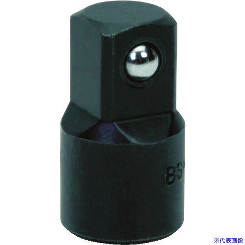 オレンジブック トラスコ中山　TRUSCOWILLIAMS ソケットアダプター 3/8F×1/2M 全長12.7mm 〔品番:JHWBS130B〕[ 注番:7579152]特長●各サイズに変更できお手持ちの工具を有効に使用できます。●ブラッ...