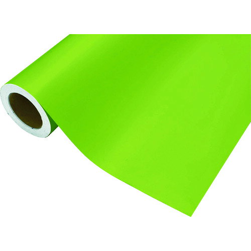 オレンジブック トラスコ中山　TRUSCO中川ケミカル カッティングシート 411イエローグリーン 450mm×2M巻 〔品番:CS04541102〕[ 注番:7583877]特長●装飾用シートのスタンダードです。●簡単に切って貼ることがで...