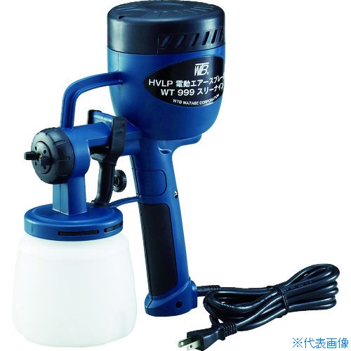 オレンジブック トラスコ中山　TRUSCOWTB 電動エアースプレーガン 〔品番:WT99920〕[ 注番:7593091]特長●一般塗料の吹き付けに100V電源に差し込むだけでブローと塗装が出来ます。●パターン形状は丸吹きと平吹きの2通り...