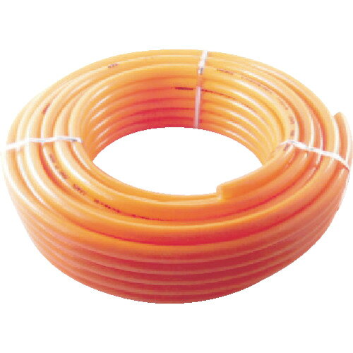 オレンジブック トラスコ中山　TRUSCOTRUSCO αウレタンブレードホース 6.5X10mm 20m 〔品番:TUB6520〕[ 注番:7599277]特長●ウレタンブレードホースの廉価版です。●耐油性・耐圧性に優れています。●柔軟性...
