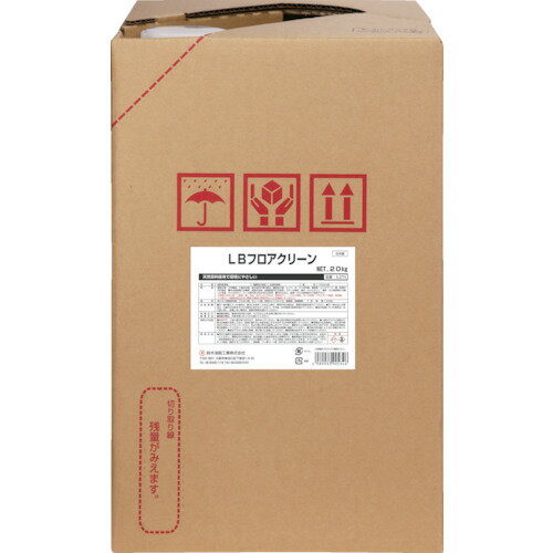 オレンジブック トラスコ中山　TRUSCOSYK LBフロアクリーン 20kg 〔品番:S2774〕[ 注番:7606435]特長●低泡性のアルカリ性脱脂洗浄剤で、床洗いポリッシャーの使用に適しています。●高温(80℃まで)でも使用可能です...
