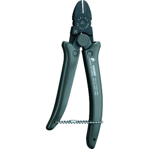 オレンジブック トラスコ中山　TRUSCOKEIBA パワーアップニッパー(グレー) 165 〔品番:PU266G〕[ 注番:7608713]特長●通常のニッパーに比べ約2倍のパワーを発揮できる構造です。●神戸製鋼所製オリジナル高級鋼材「マ...