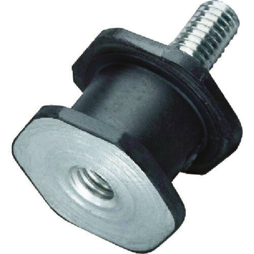 オレンジブック トラスコ中山　TRUSCOTRUSCO 六角防振ゴム片ボルト 許容荷重95N 〔品番:TOH2618S〕[ 注番:7612371]特長●六角形はミリサイズなので市販の工具で作業が可能です。●ディープソケットを使用して溝底など...