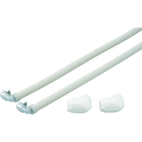 オレンジブック トラスコ中山　TRUSCO因幡電工 継手付き断熱ドレンホース ホース長A700 B768 適合管径20A 〔品番:DSHUP20E20E07〕[ 注番:7613075]特長●ドレンアップ配管を一体化して、工数を削減します。●...