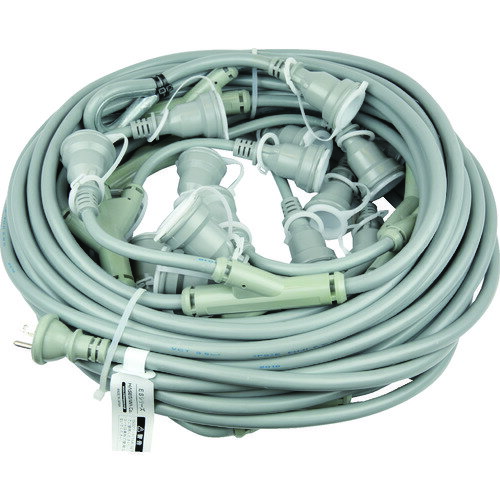 オレンジブック トラスコ中山　TRUSCOHASEGAWA 分岐ケーブル ESYシリーズ 8階用 防水コネクターボディ 長さ23.6m 〔品番:ESY2EW8〕[ 注番:7621205]特長●高い安全性、防水性、耐久性があります。●マンショ...