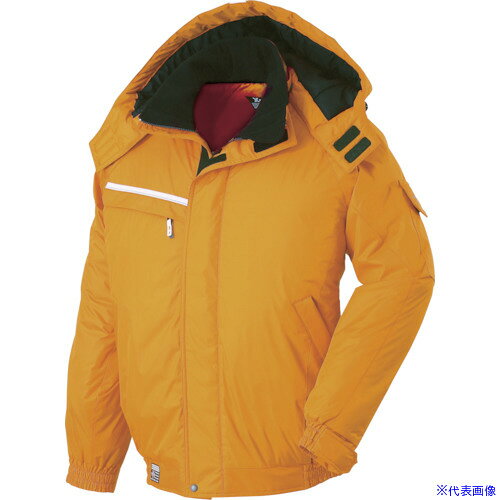 オレンジブック トラスコ中山　TRUSCOXEBEC 防水防寒ブルゾン 582−82−LL オレンジ 〔品番:58282LL〕[ 注番:7639520]特長●雨、風の侵入を防ぐ耐水性を備えながら、衣類内の湿気を外に逃がして汗冷えのない着用感...