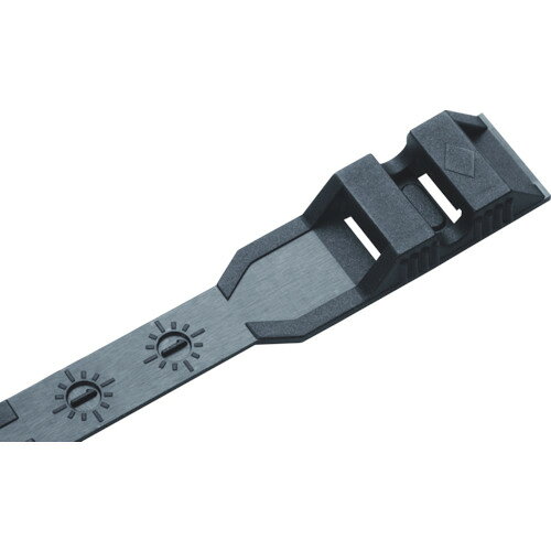 オレンジブック トラスコ中山　TRUSCOSapiSelco 【売切廃番】 【在庫限り値引品】「カール」 ケーブルタイ ダブルヘッド 黒 9mm×500m 〔品番:COL.3.423〕[ 注番:7668635]特長●在庫限りの特別価格提供品...