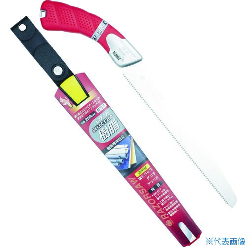 オレンジブック トラスコ中山　TRUSCORAZORSAW 水道・電気工事用鋸 レザーソーセレクト樹脂200 全長300mm 〔品番:151〕[ 注番:7691327]特長●丈夫で耐久性に優れた刃は、塩ビパイプや硬質材の切断がスムーズに行え...