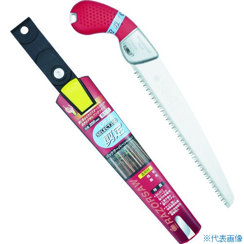 オレンジブック トラスコ中山　TRUSCORAZORSAW SELECT300剪定 〔品番:175〕[ 注番:7691459]特長●生木全般（林業・造園・土木・果樹園）に使用できます。アサリが無いので鏡面仕上げのような切口です。用途●生木の...