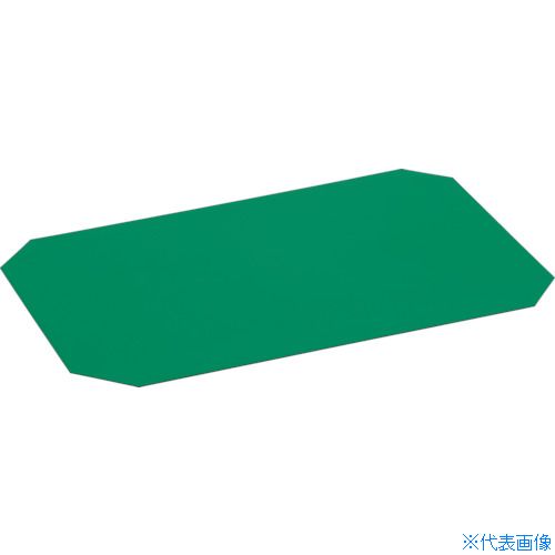 オレンジブック トラスコ中山　TRUSCOTRUSCO スチール製ワゴン用マット ピラミット 600×400用 グリーン 〔品番:WMP64PGN〕[ 注番:7692854]特長●ワゴンの棚板が傷つくのを防ぎます。用途●ワゴンの棚板の保護や...