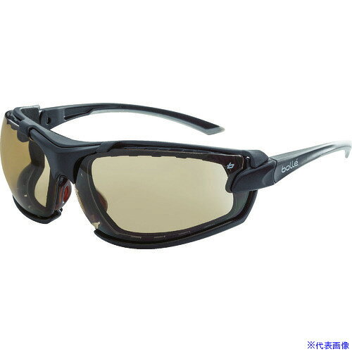 オレンジブック トラスコ中山　TRUSCObolle 保護メガネ SAFETY ブーム ブロンズレンズ 〔品番:1654210A〕[ 注番:7724977]特長●肌触りのよいスポンジ素材のガスケット（脱着可能）が付属で、粉じんなどから目を守...