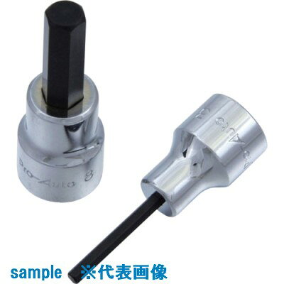 オレンジブック トラスコ中山　TRUSCOスエカゲ ヘックスビットソケット6mm 〔品番:1336106〕[ 注番:7740590]特長●差込角9.5ミリのラチェットハンドルやフレックスハンドルと組み合わせて使用します。用途●六角穴付きボル...
