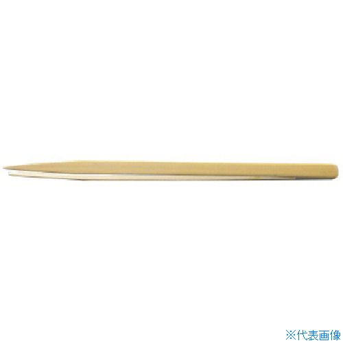 オレンジブック トラスコ中山　TRUSCOアネックス 竹ピンセット150mm 〔品番:148〕[ 注番:7741138]特長●竹製ですので非磁性・絶縁性・耐薬品性に優れています。●保持物にやさしいピンセットです。用途●磁気を嫌う作業に。仕様...