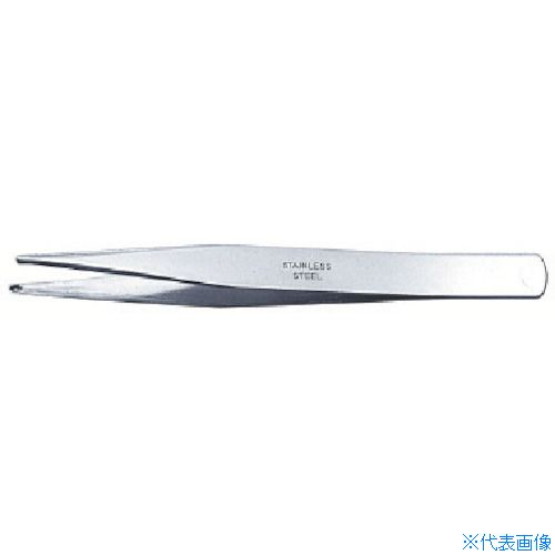 オレンジブック トラスコ中山　TRUSCOアネックス ビーズ用ピンセット(小) 〔品番:154〕[ 注番:7741189]特長●先端に窪みがあるのでビーズなどの球形のものをつかむのに便利です。用途●小さいビーズの保持に。仕様●全長(mm)：...