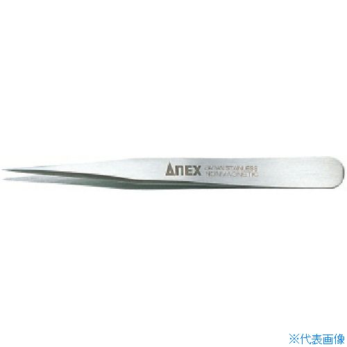 オレンジブック トラスコ中山　TRUSCOアネックス 高精度18−8ピンセット 先細小型110mm 〔品番:203〕[ 注番:7741481]特長●先端が鋭いピンセットです。●柔軟なバネなので長時間使っても疲れにくいピンセットです。用途●精...