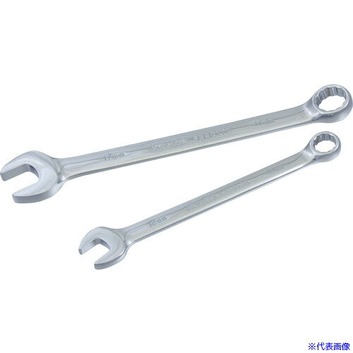 オレンジブック トラスコ中山　TRUSCOスエカゲ コンビネーションレンチ19mm 〔品番:4320190〕[ 注番:7742339]特長●メガネとスパナを合体させた片目片口レンチです。●スパナ部で早回し、メガネ部で本締めができます。用途●...