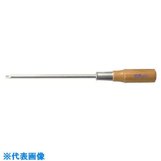 オレンジブック トラスコ中山　TRUSCOアネックス 木柄普通ドライバー +4×200 〔品番:8504200〕[ 注番:7743530]特長●木柄ハンドルのドライバーです。用途●プラスネジ回しに。仕様●刃先：［［＋］］4●軸長(mm)：2...