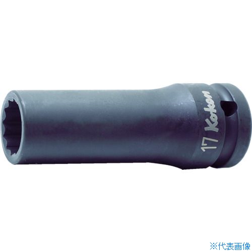 オレンジブック トラスコ中山　TRUSCOKo−ken インパクト12角ディープソケット 差込角12.7mm 対辺32mm 〔品番:14305M32〕[ 注番:7772807]特長●ボルト／ナットに接する開口部(12角)はもちろんのこと、差...