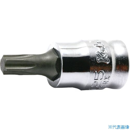 オレンジブック トラスコ中山　TRUSCOKo−ken Z−EAL トルクスビットソケット 差込角6.35mm サイズT15 〔品番:2025Z.28T15〕[ 注番:7773595]特長●狭い箇所へのアクセスを可能とするコンパクト設計です...