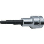 オレンジブック トラスコ中山　TRUSCOKo-ken ヘックスビットソケット 対辺4 差込角12.7 全長100 〔品番:4010M.1004〕[ 注番:7775415]特長●6角穴付ボルト用のヘックスビットソケットです。●ラチェットハン...
