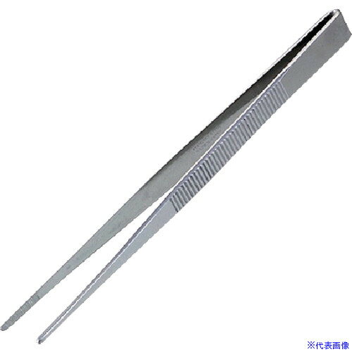 オレンジブック トラスコ中山　TRUSCOENGINEER ピンセット 180mm 〔品番:PTS05〕[ 注番:7781610]特長●耐食性に優れたステンレス製です。●材質は耐食性、耐酸性に優れたステンレスです。●全長180mmのロングタ...