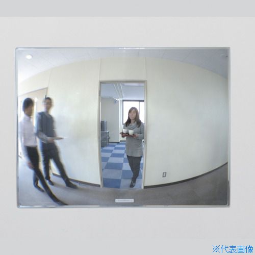 オレンジブック トラスコ中山　TRUSCOコミー FFミラー通路＜左右用＞ 220×165 〔品番:FT22M〕[ 注番:7783329]特長●目の高さに貼るだけでヒヤリ・ハットを解消します。●正面のミラーを見るだけで死角が自然と目に入り、...