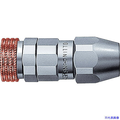 オレンジブック トラスコ中山　TRUSCO日東 ミニカプラスーパー 燃料ガス用(03584) 〔品番:S33SNBRASSNBR〕[ 注番:7783701]特長●誤接続防止のため、酸素用と燃料ガス用のはめ合いサイズとスリーブ色を変え安全性を...