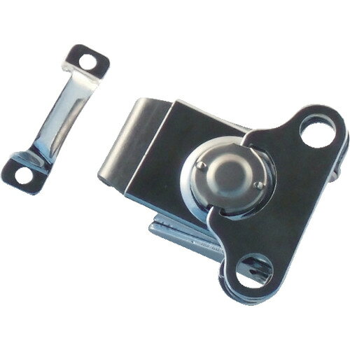 オレンジブック トラスコ中山　TRUSCOTRUSCO 回転ファスナー クロームメッキ 〔品番:P110H〕[ 注番:7787154]特長●つまみを回すことで強力な締め付けが可能です。●つまみを回すことで締め付けが可能です。仕様●鍵穴径(m...