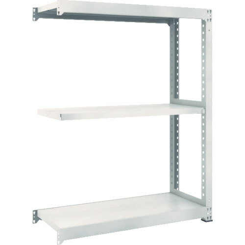 オレンジブック トラスコ中山　TRUSCOTRUSCO スチールラック M5型中量棚 1800X571XH1500 3段 連結 ネオグレー 〔品番:M55663B〕[ 注番:7802731]特長●ボルトを1本も使用していないボルトレス構造で...