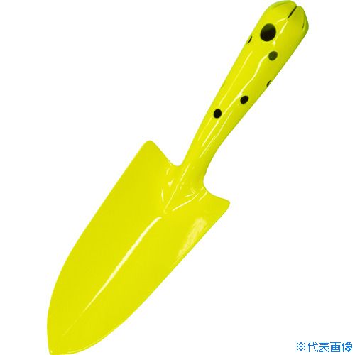 オレンジブック トラスコ中山　TRUSCO金象 カラー 移植コテ イエロー 〔品番:150981〕[ 注番:7807902]特長●オールスチール製の丈夫な移植コテです。用途●花壇、プランターなどの土入れ、土出し、苗の植え替え作業。仕様●全長...