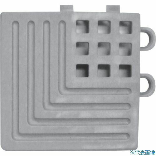 オレンジブック トラスコ中山　TRUSCOテラモト タッチマット2専用ふち 角ふち 灰 〔品番:MR0646907〕[ 注番:7824947]特長●30cmタイプです。用途●タッチマット用ふち仕様●幅(mm)：75●長さ(mm)：75●タイ...