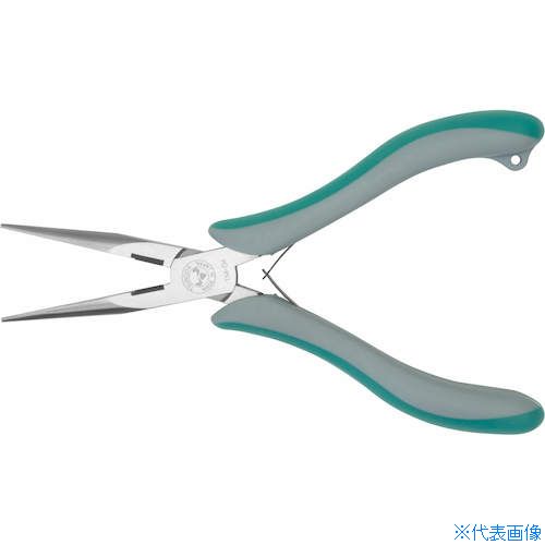 オレンジブック トラスコ中山　TRUSCOTTC Trinity ラジオペンチ(溝付) 全長154mm 〔品番:TM04〕[ 注番:7852819]特長●指が入らない所の部品の取り付けに便利です。●三枚合わせ構造採用で、使い込んでもガタつき...