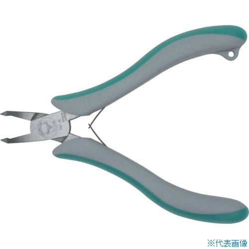 オレンジブック トラスコ中山　TRUSCOTTC Trinity エッジニッパー 〔品番:TM10〕[ 注番:7852878]特長●細い頭部の先端に刃があるので、狭い部分での切断作業に最適です。●三枚合わせ構造採用で、使い込んでもガタつきま...