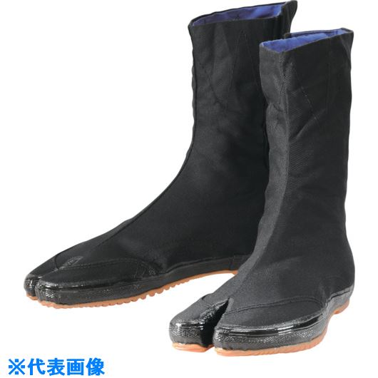 オレンジブック トラスコ中山　TRUSCOMARUGO 快足(10枚馳) 黒 26.0cm 〔品番:KAISOKU10BK260〕[ 注番:7856130]特長●土木・農作業用地下足袋です。●底が厚めの貼付タイプです。用途●土木・農作業。仕...