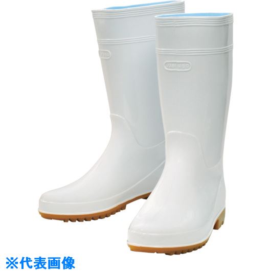 オレンジブック トラスコ中山　TRUSCOMARUGO プロハークス#201 ホワイト 27.0cm 〔品番:PROH201WH270〕[ 注番:7859996]特長●耐油性に優れた特殊配合PVCを使用しています。●抗菌加工で雑菌の繁殖を防...