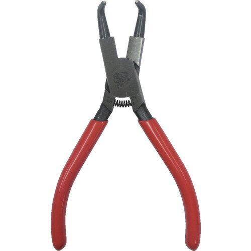 オレンジブック トラスコ中山　TRUSCOロブテックス スナップリングプライヤー 穴用・曲爪 全長142mm 〔品番:CB125〕[ 注番:7865112]特長●先端ビットに硬いピアノ線材を使用し、高い耐久性と耐磨耗性を実現しています。●先...