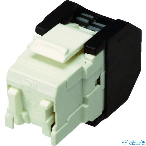 オレンジブック トラスコ中山　TRUSCOコーニング RJ45モジュラージャック ツールレスタイプ Cat5e 白 〔品番:VOLOCK5EUTP〕[ 注番:7876645]特長●専用工具が不要のツールレスタイプです。●簡単に再施工が可能で...