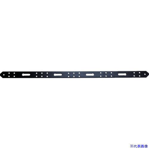 オレンジブック トラスコ中山　TRUSCODAIDOHANT ピッタリサポート ブラック IO600 1.6×25×560mm 〔品番:00065833〕[ 注番:7893442]特長●3つの形状(先端V字、T穴、I穴)でピッタリフィットし...