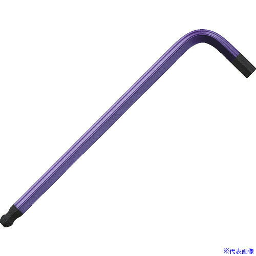 オレンジブック トラスコ中山　TRUSCOVESSEL 六角棒レンチ レインボールL型レンチ 8900BP 対辺8 (1本入) 〔品番:8900BP8〕[ 注番:7919301]特長●工具箱の中で探しやすいように、サイズごとに色分けをしてい...